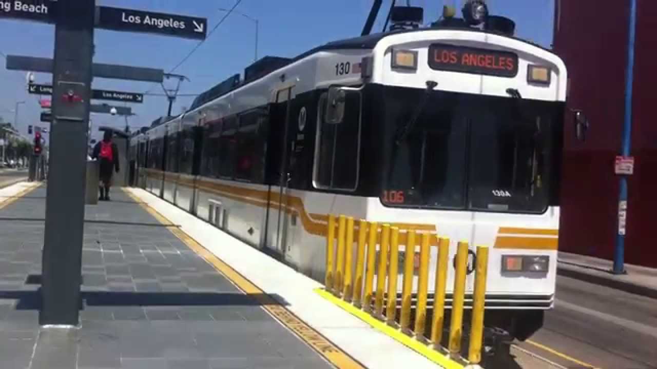 Metro Blue Line departing at Grand 6/22/2014 - YouTube