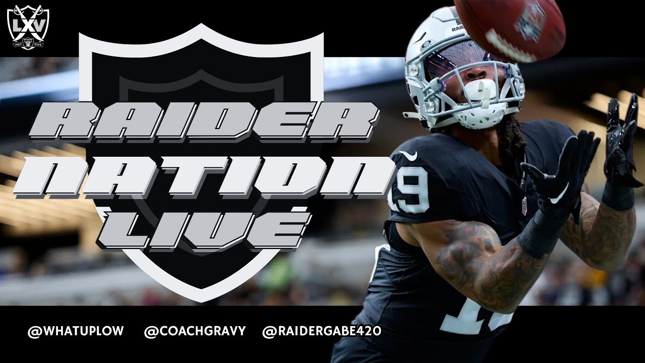 “RaiderNationLive” #Week 8 #Can the #Raiders turn it around? - YouTube