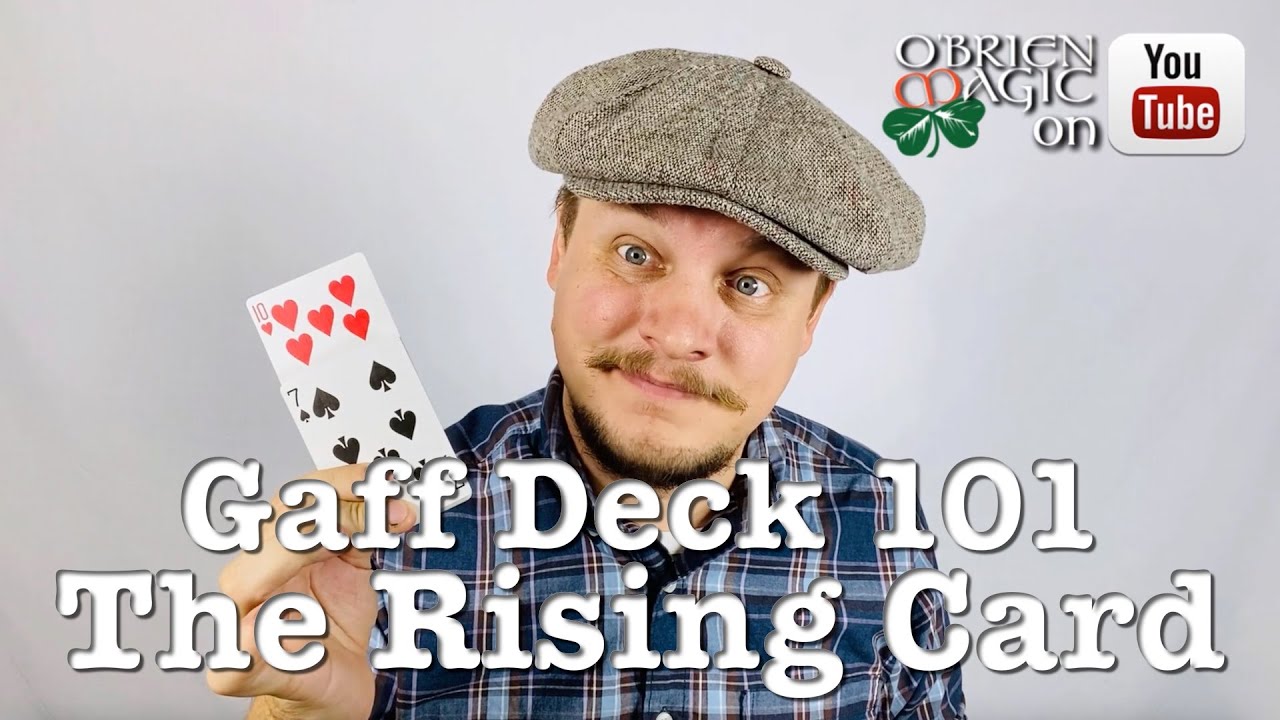 Rising Card // Gaff Deck 101 // Advice for Magicians - YouTube