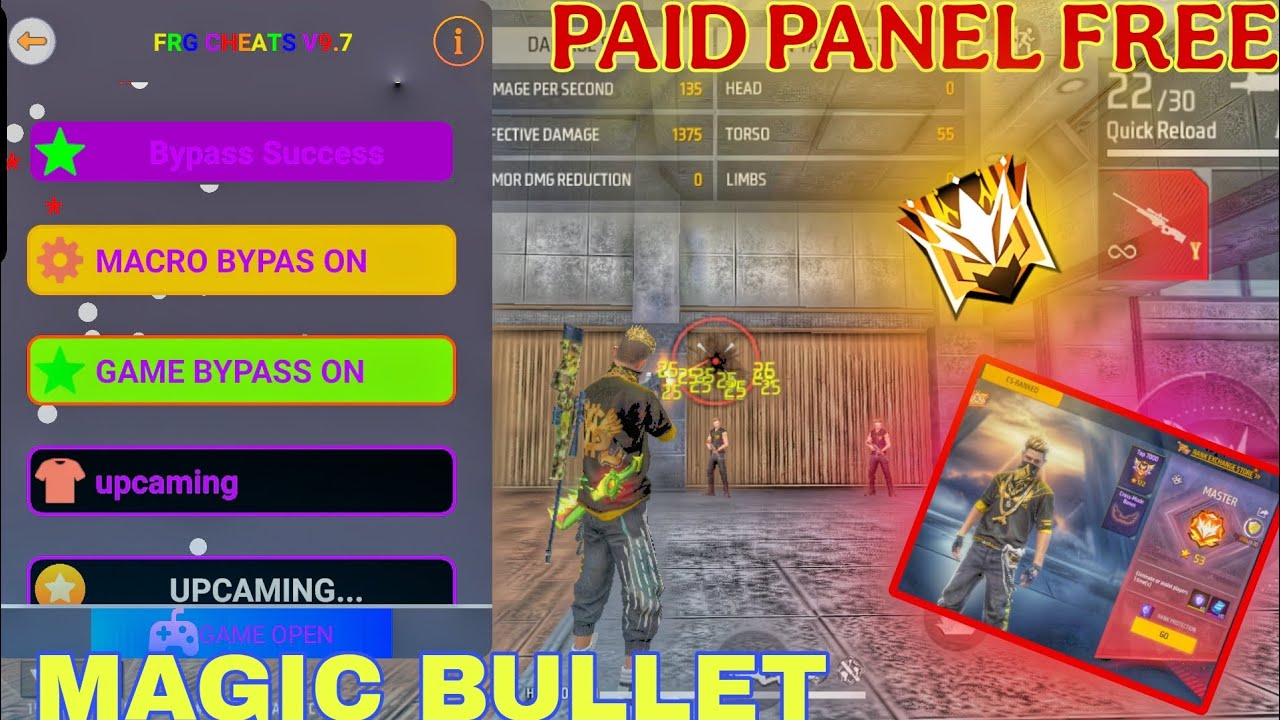 Ob48 Update Antiban FF Panel Hack🔥Free Fire Injector | Free Fire Hack | FF panel frg cheats paid ...