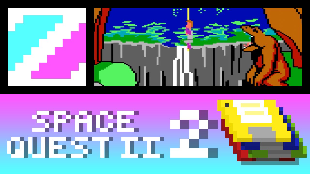 Let's Play Space Quest II (Part 2: What goes around...) - YouTube