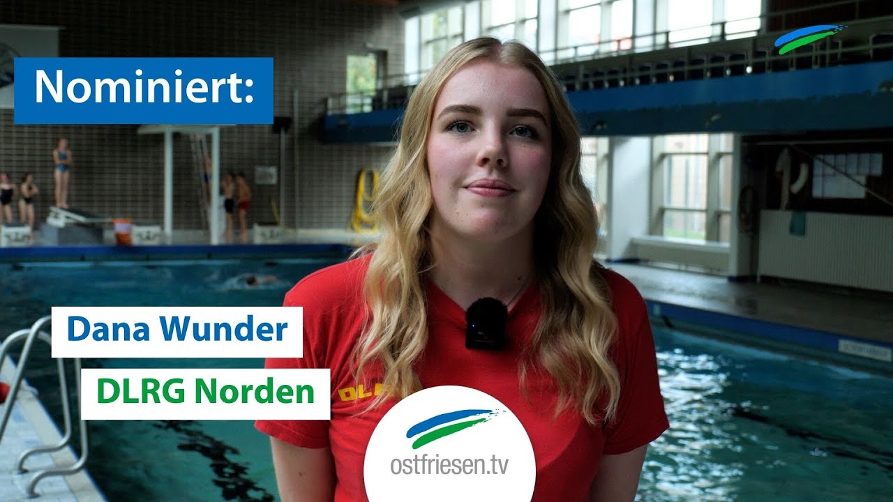 Nominiert für die "Goldene Pyramide" | Dana Wunder - DLRG Norden - YouTube