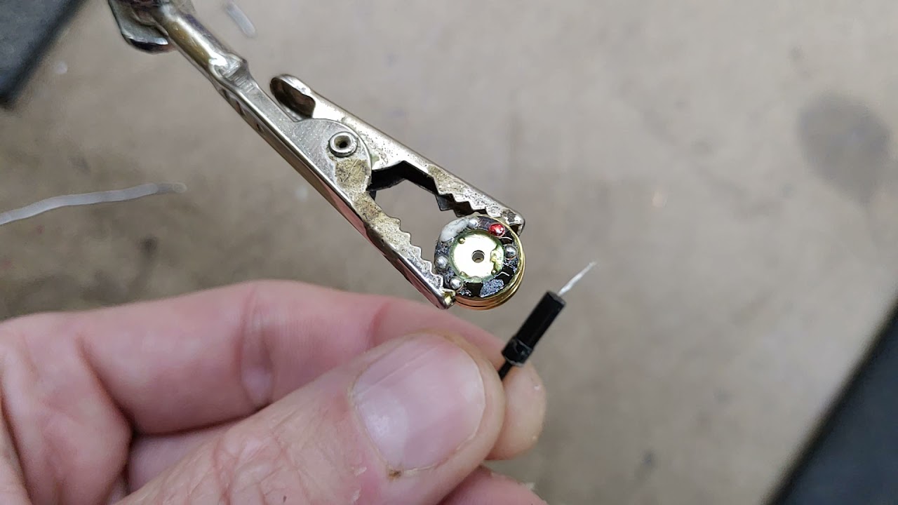 How to solder delicate drivers (DIY In ear) - YouTube