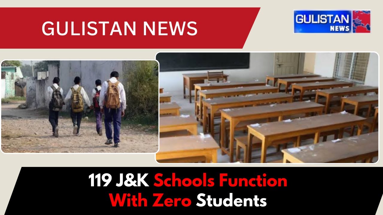 119 J&K Schools Function With Zero Students - YouTube