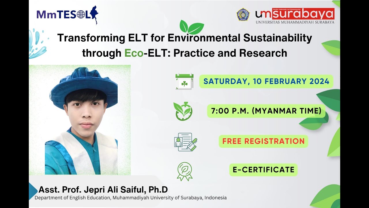Transforming ELT for Environmental Sustainability through Eco-ELT ...