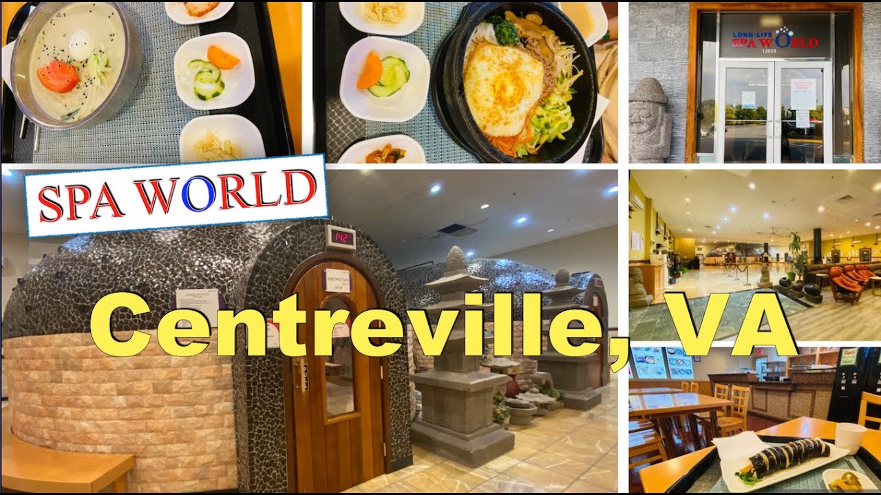 🇺🇸Virginia《Centreville🇰🇷🥘🍜♨️Spa World》 - YouTube