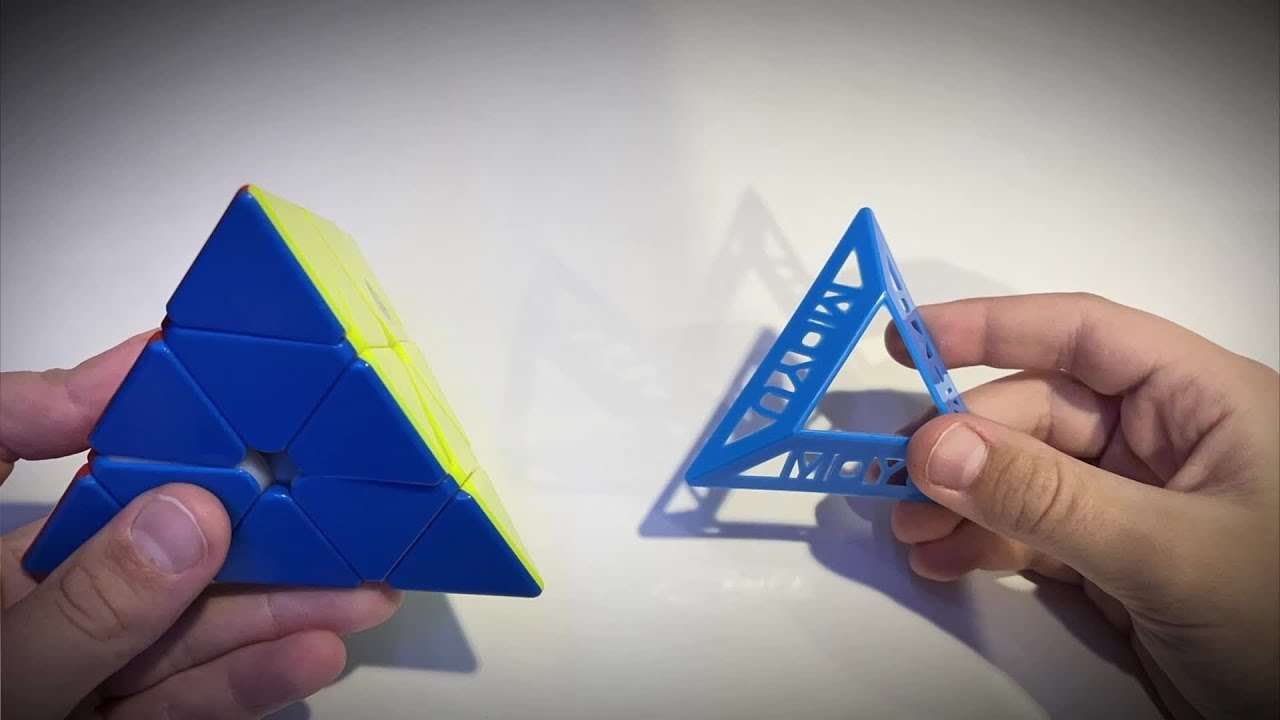 How to pyraminx stand... - YouTube