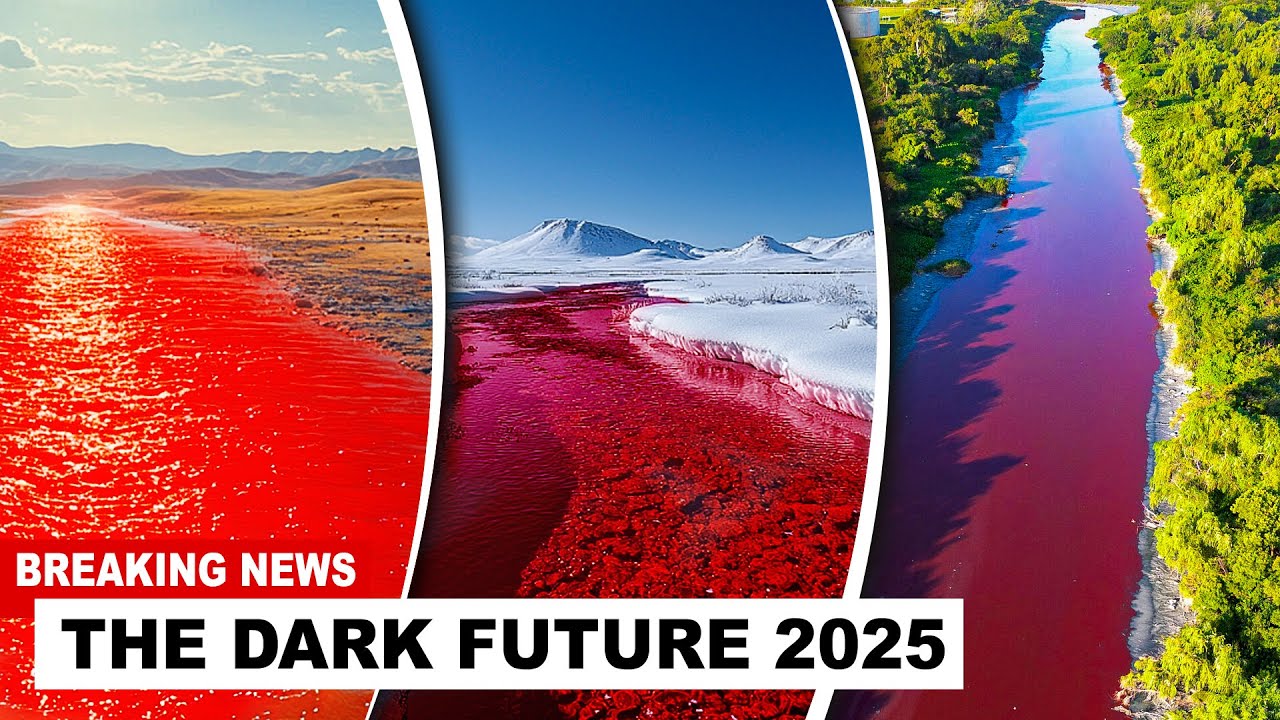 Blood Red Water Art