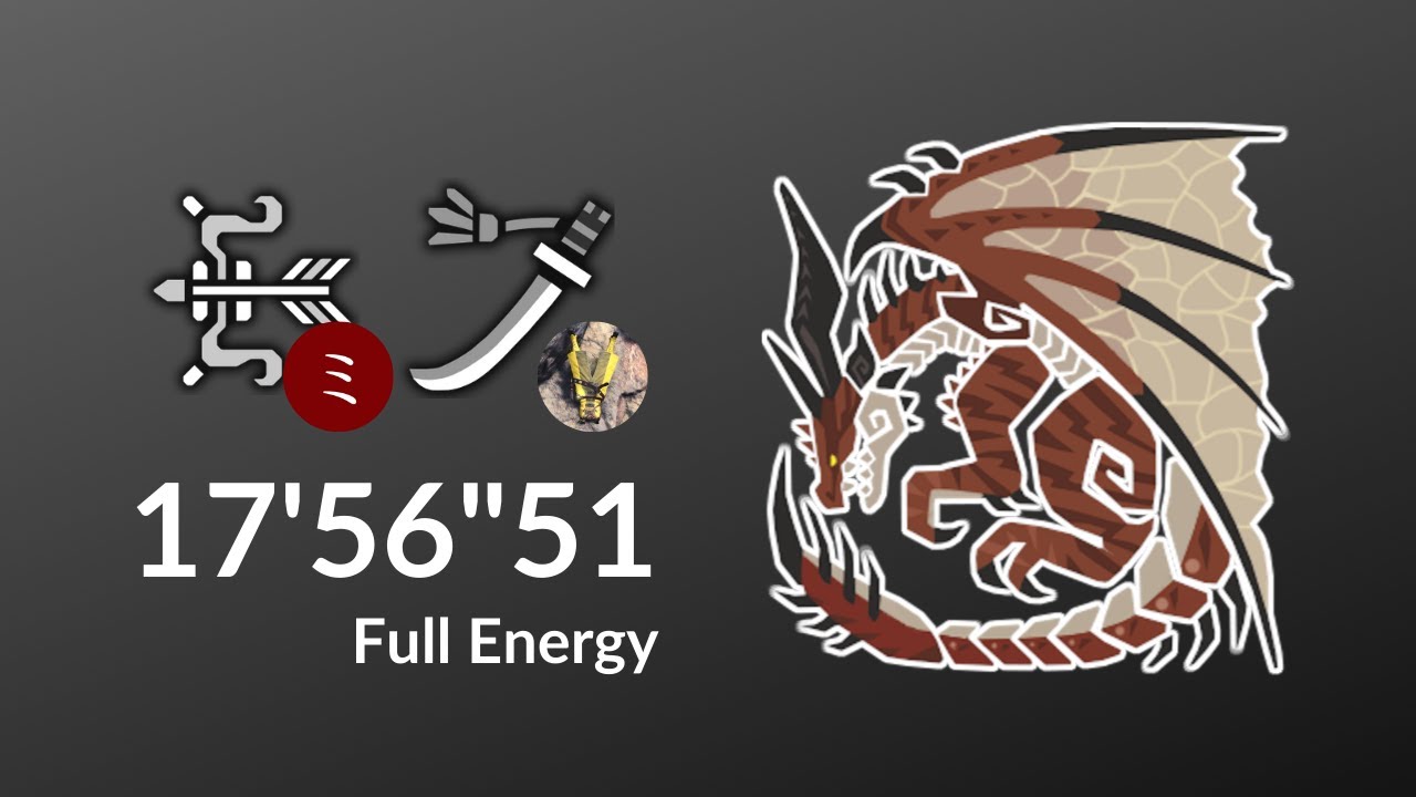[MHW:I] The Red Dragon | Safi'jiiva | Duo Bow×LS Full Energy | 17'56"51 ...