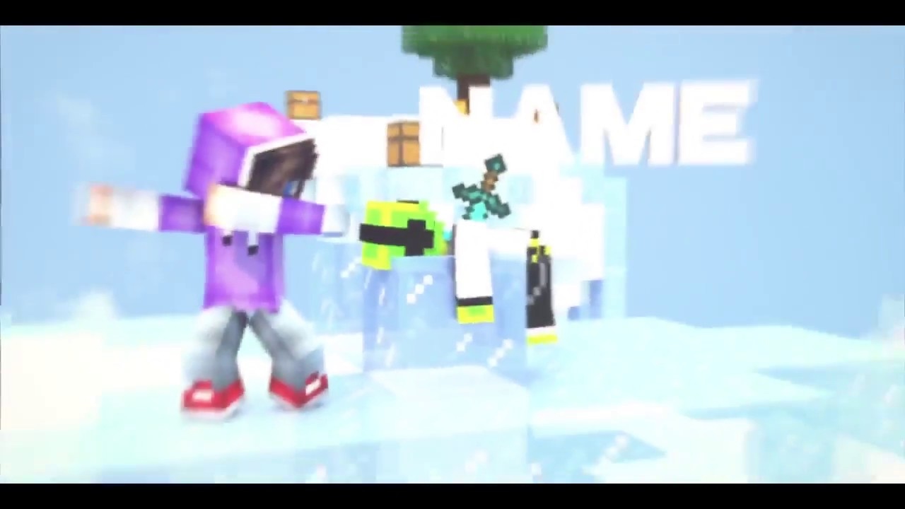 New! Free Minecraft Animation Intro Template [Blender] - YouTube