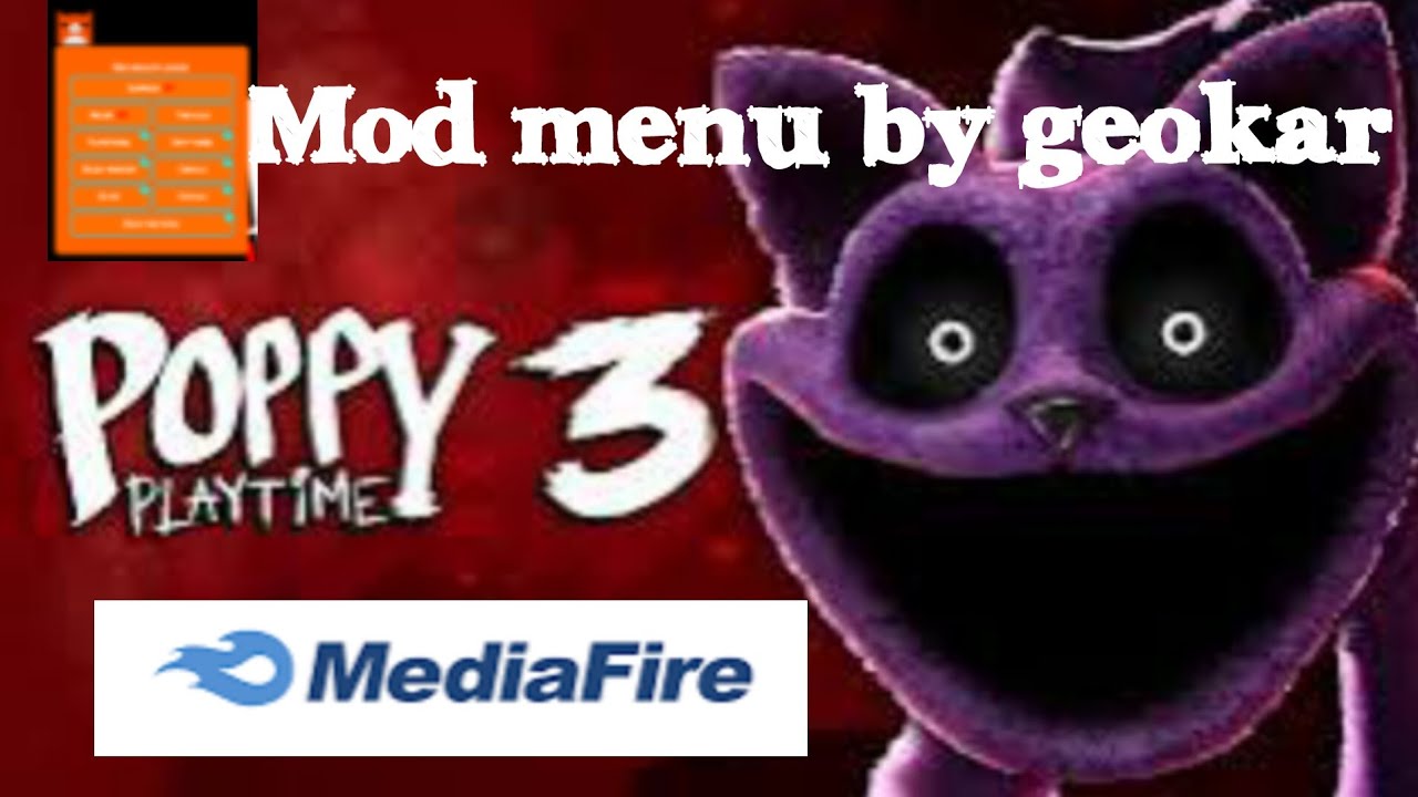 poppy playtime chapter 3 mod menu #geokar - YouTube