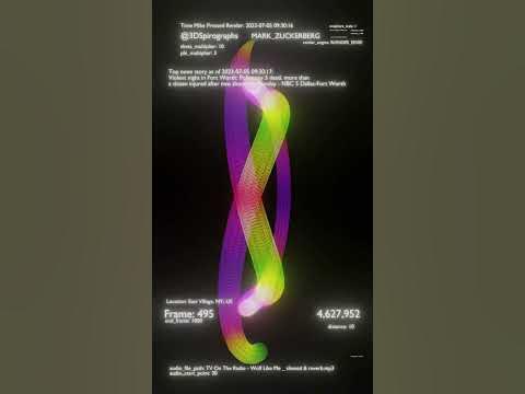 137 Subscribers & Counting ~ @3dspirographs !! - Made with Blender Python and ChatGPT - YouTube