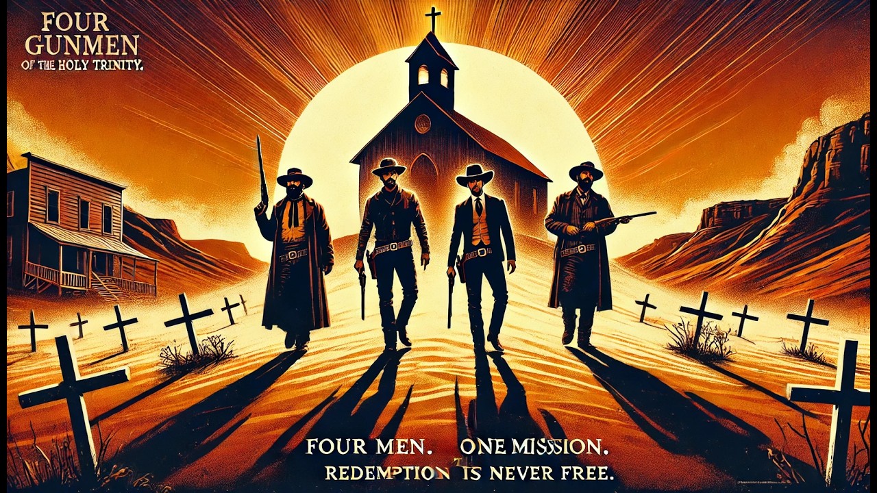Four Gunmen of the Holy Trinity | Western | HD | Movie in English - YouTube