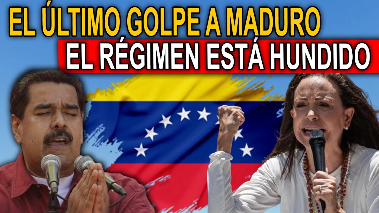 CAE NICOLÁS MADURO Y SE QUEDA SIN PETROLEO | TRUMP Y MARÍA CORINA HARÁN ...