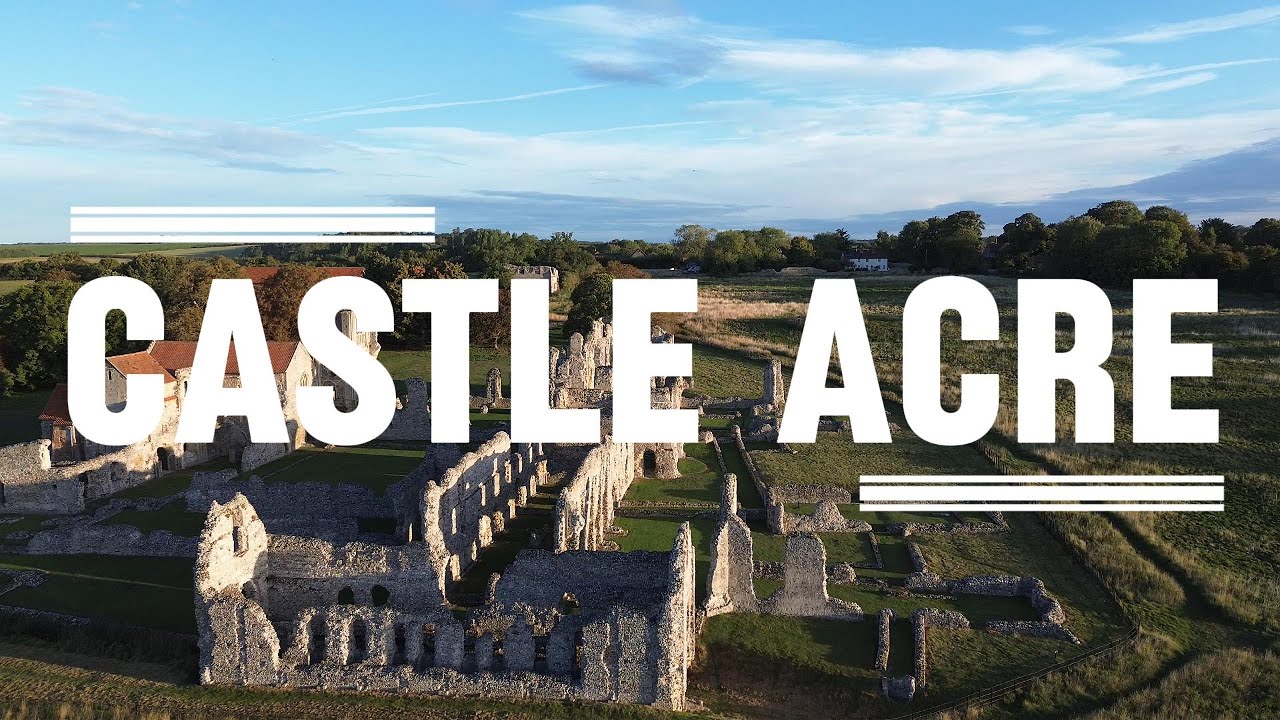 Hidden Gem - Castle acre Drone footage 4K - YouTube
