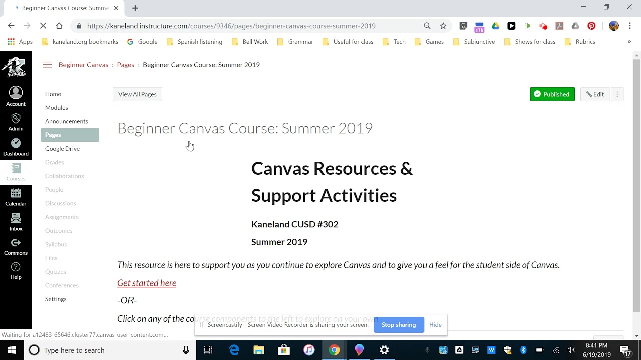 Front Page Vs Home Page In Canvas LMS YouTube Front Page Vs Home Page In Canvas LMS YouTube