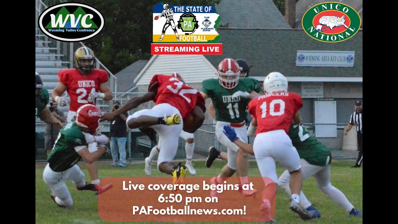 2024 Unico Game live from Wyoming Area's Jake Sobeski Stadium - YouTube