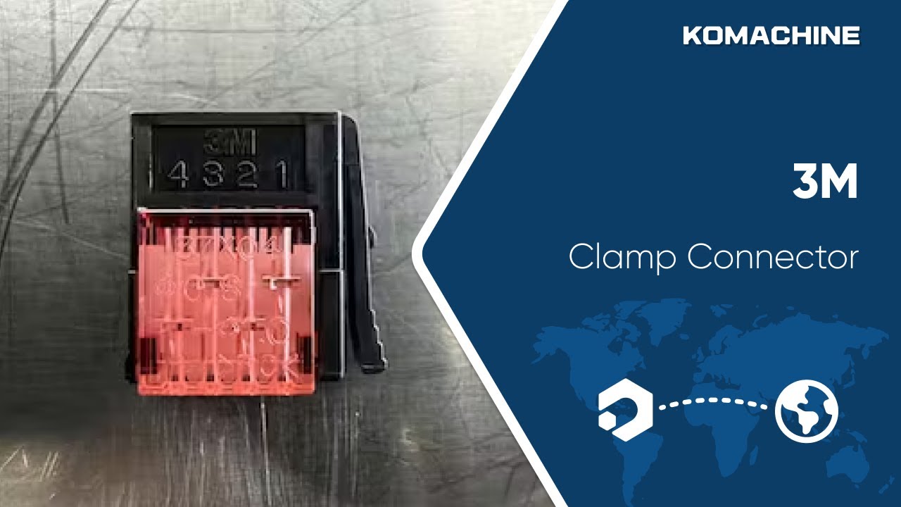 3M / Clamp Connector (37104-3101-000 FL) / INV-03284 - YouTube