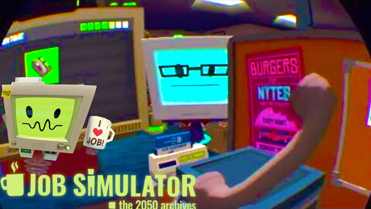 Job simulator bureau infinite overtime VR #Fin - YouTube