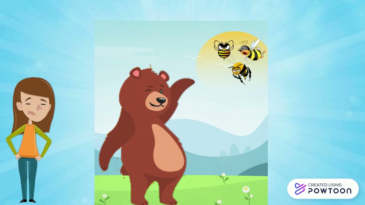 El oso y las abejas - YouTube