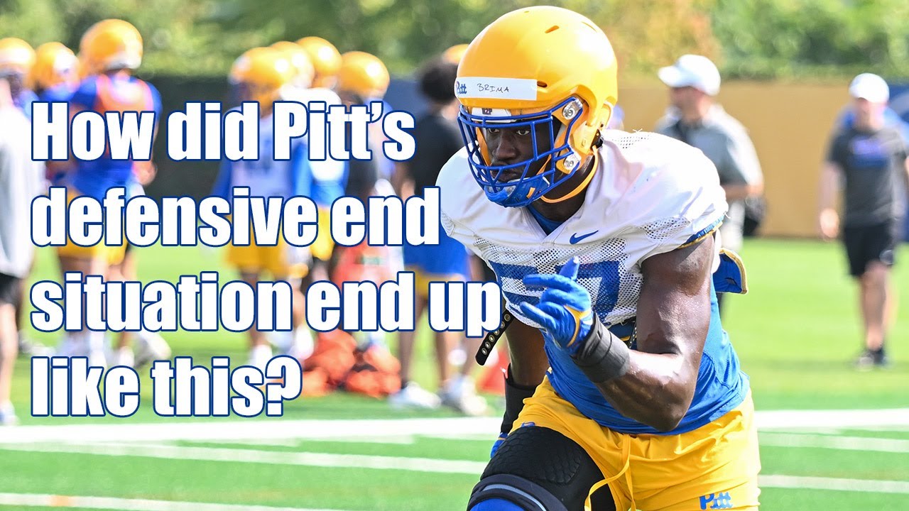 How did Pitt's defensive end situation end up like this? | The Morning ...