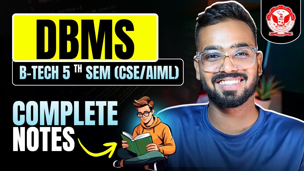 Database Management System (DBMS) Complete Notes for RGPV | B.Tech CSE ...