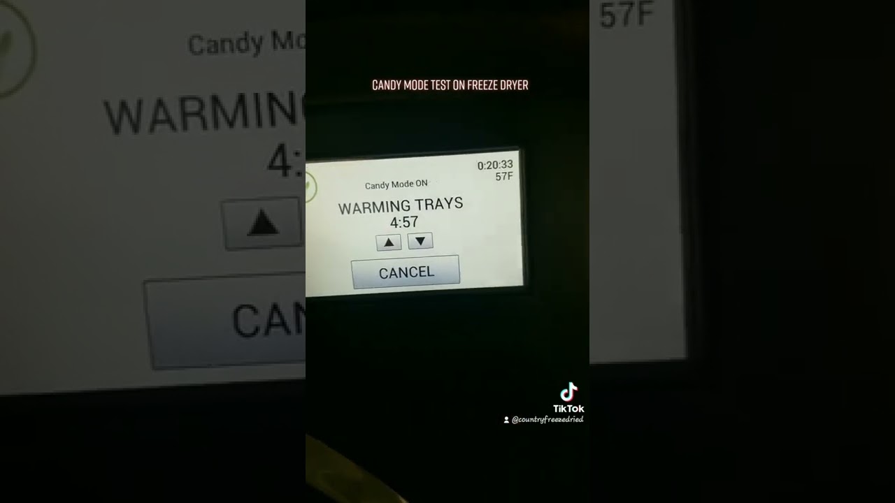 Trying Out Candy Mode On Harvest Right Freeze Dryer - YouTube