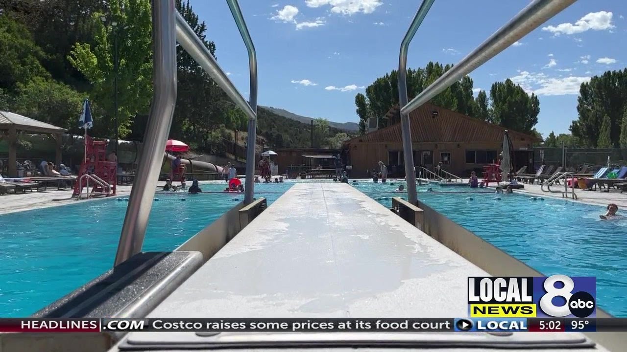 Heise Hot Springs has new pool for this summer season - YouTube