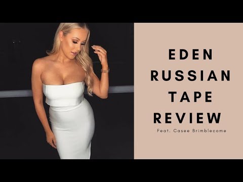 Eden Russian Tapes Hair Extensions NEW Product Review | Casee Brimblecombe