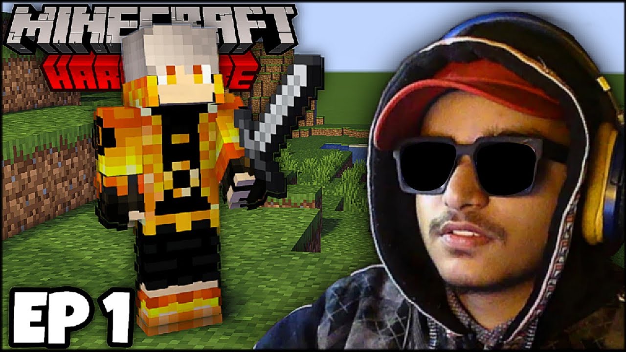 PLAYING MINECRAFT HARDCORE JAVA EDITION FOR FIRST TIME || EP1 || (HINDI) - YouTube