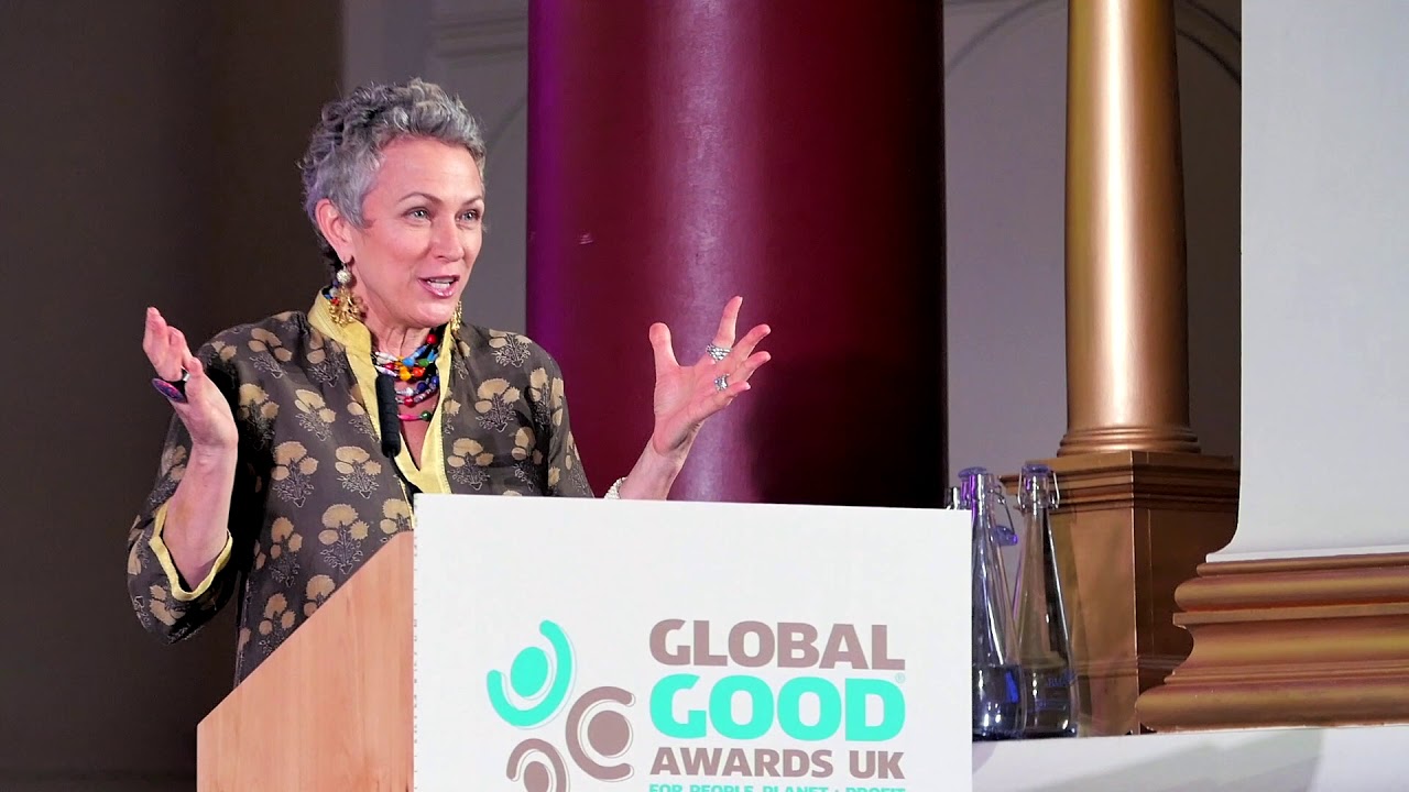 Dame Inga Beale DBE speaking at the Global Good Awards - YouTube