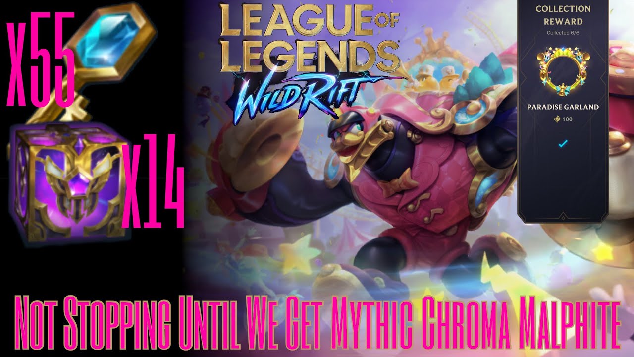 Wild Rift Garden Party Event Opening Hextech Gacha Chests Until I Get ...