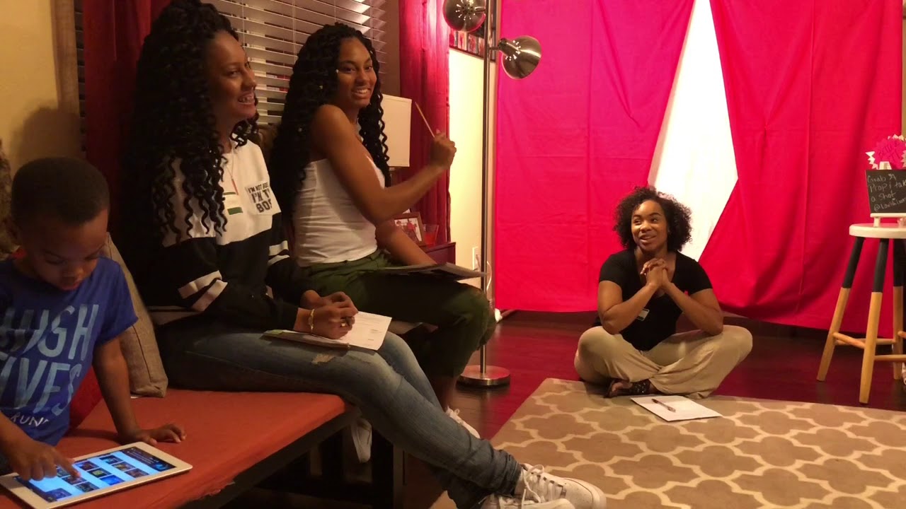 I hosted my first Vision Board/ Girls Night Party - YouTube