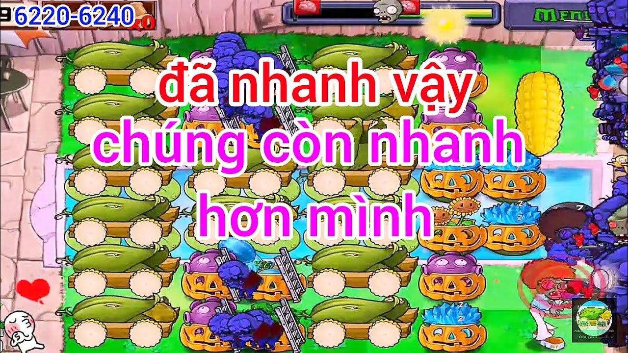 PVZ1 survival endless flags "6220-6240"@ManhzombiesTV - YouTube