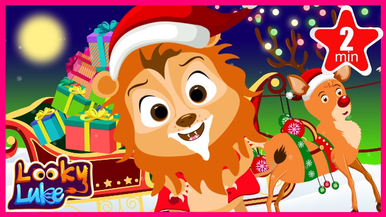 Jingle Bells Christmas Sing-Along! Kids Song 2025 with Looky Luke - YouTube