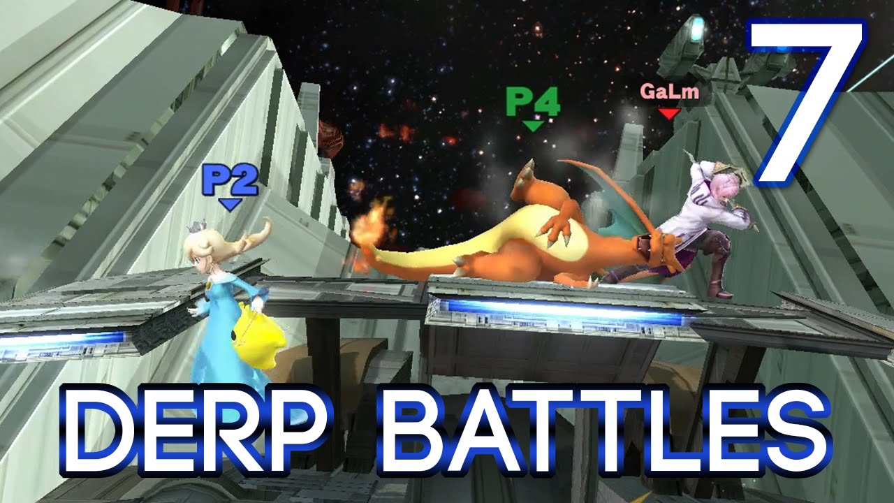 [7] Derp Battles (Super Smash Bros U w/ GaLm and the Derp Crew) [1080p ...