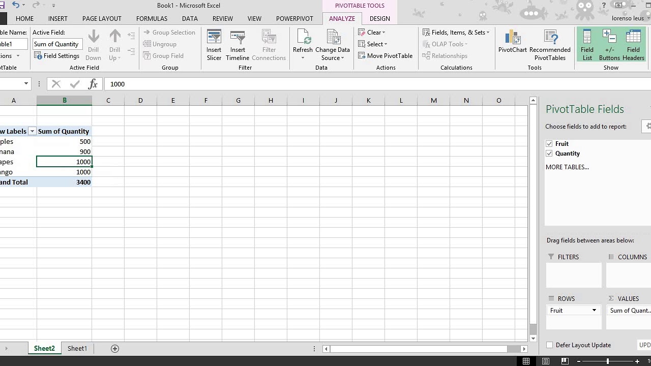 How To Get The Percentage In Excel Pivot YouTube How To Get The Percentage In Excel Pivot YouTube