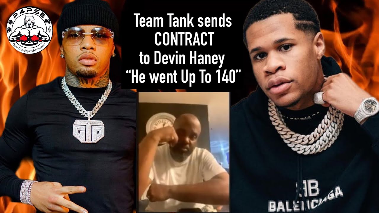 Gervonta Davis Coach Kenny Ellis REVEALS Tank sent Devin Haney a ...