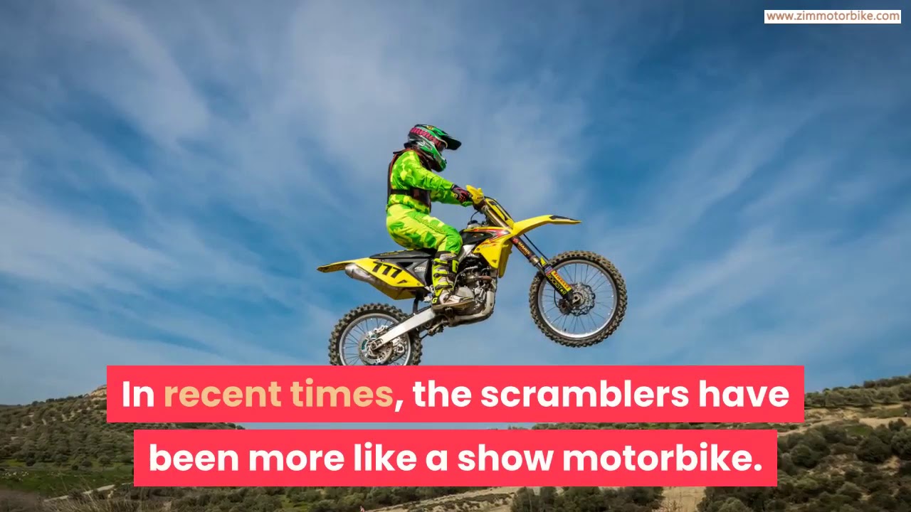 What Is A Scrambler Motorcycle? (History And Types Of Scramblers) - YouTube