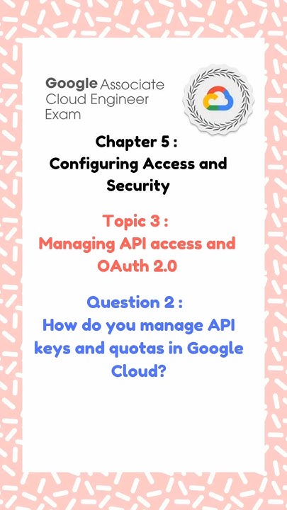 How do you manage API keys and quotas in Google Cloud? - YouTube