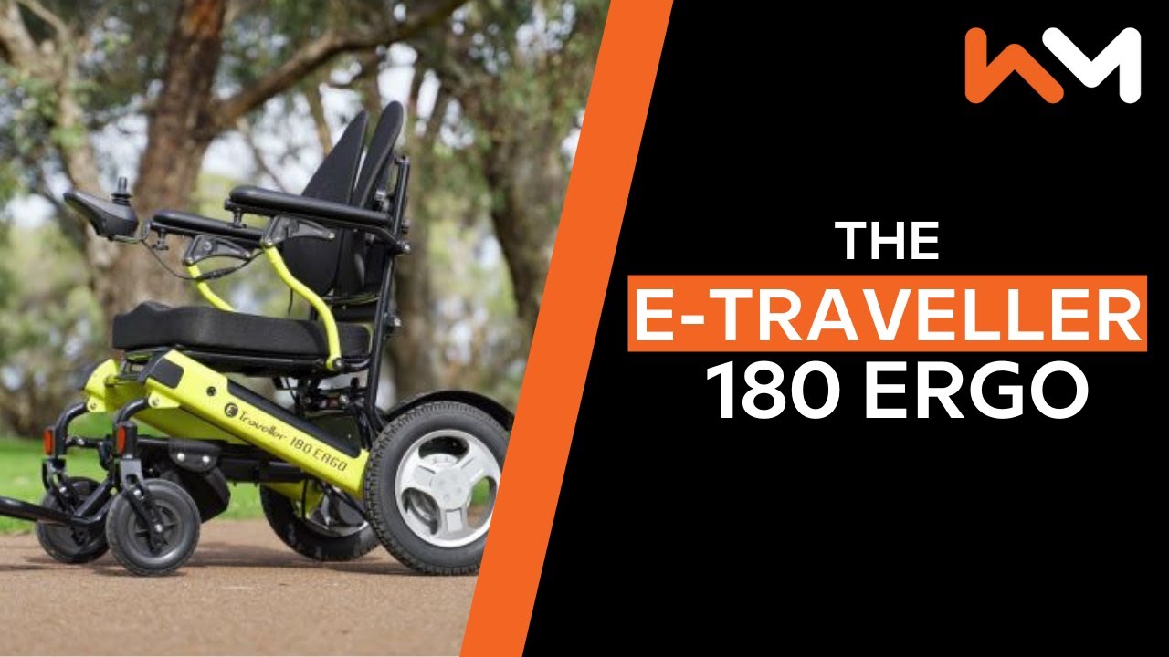 E Traveller Ergo 180 | ELETRIC WHEELCHAIR | Wholesale Mobility - YouTube