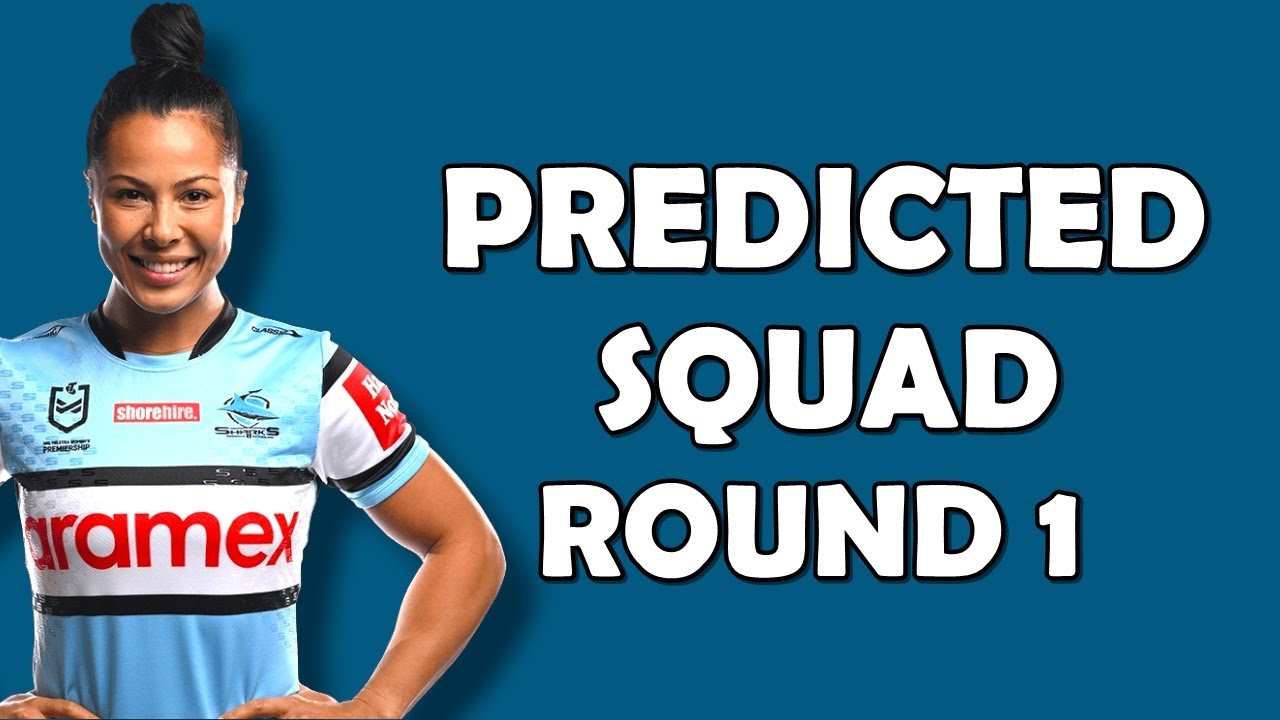 Cronulla Sharks | Predicted Line Up | Round 1| NRLW 2023 - YouTube