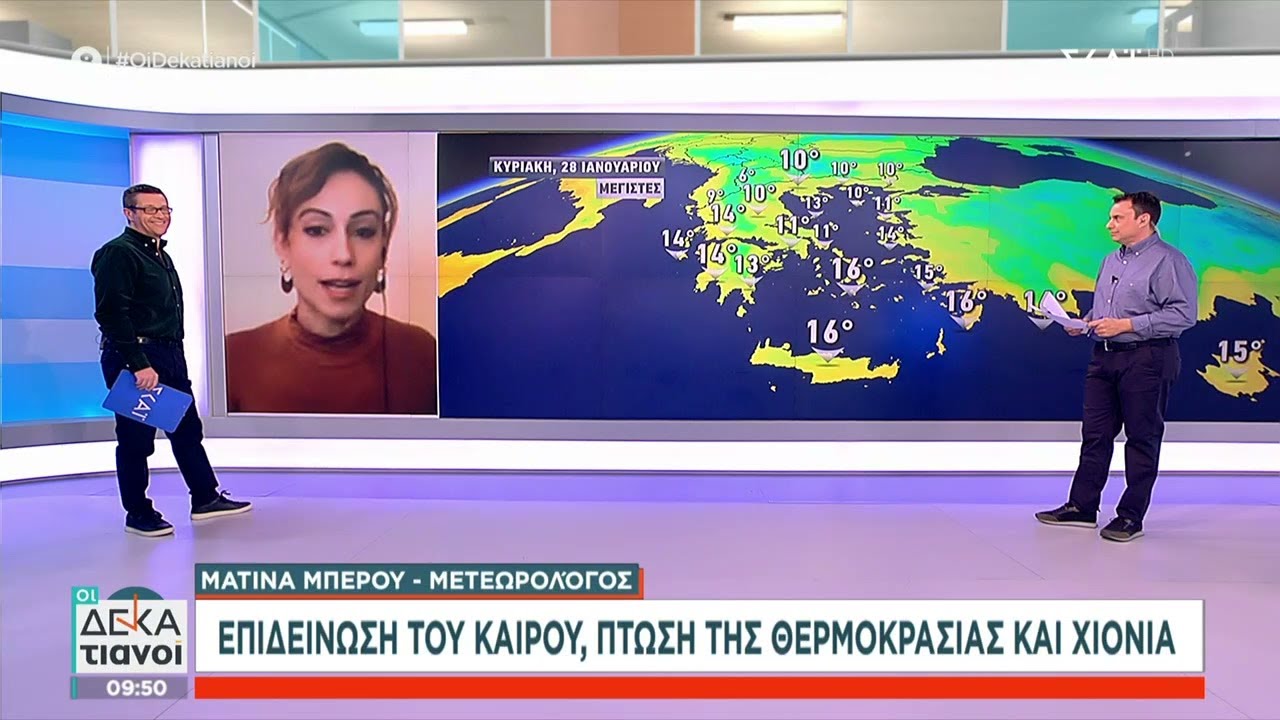 Επιδείνωση του καιρού, πτώση της θερμοκρασίας και χιόνια | Οι ...