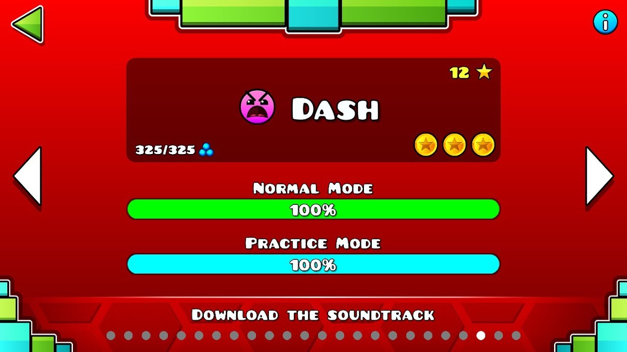 "DASH" ALL COINS! GEOMETRY DASH 2.2! ⭐ - YouTube