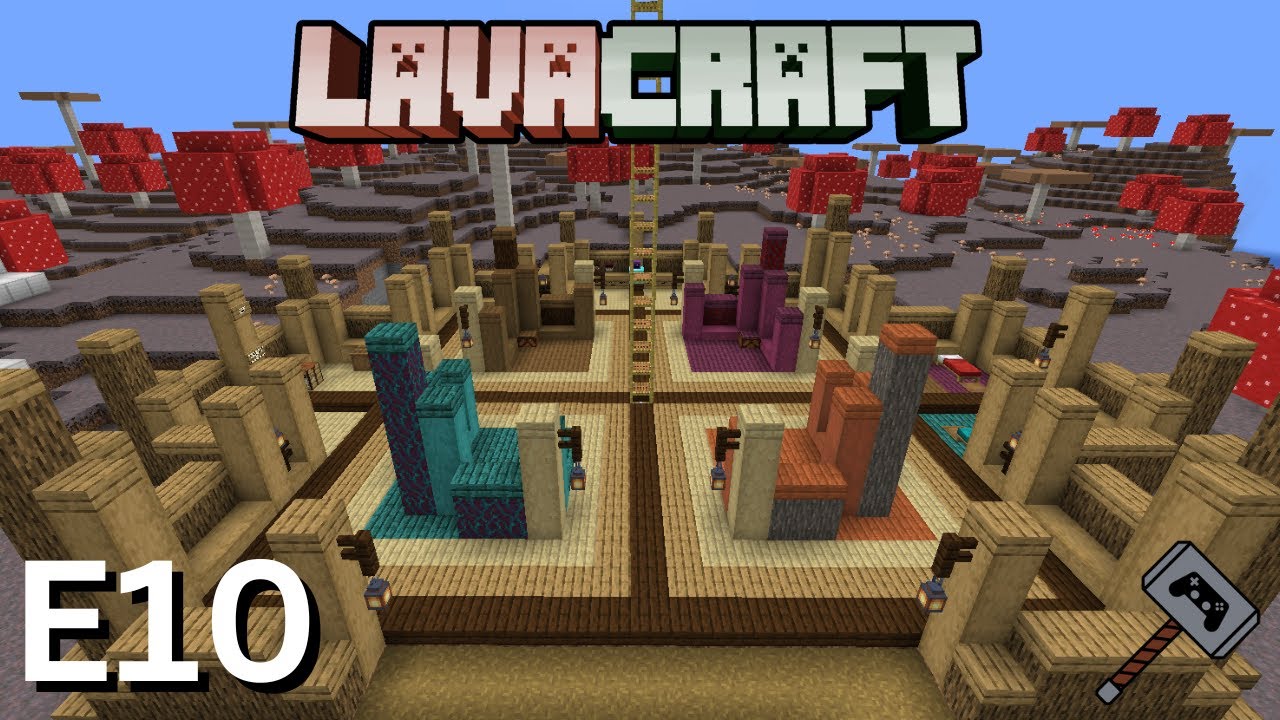 lavaCRAFT E10 | HAZARD ZONE - My First Minigame | Minecraft SMP - YouTube