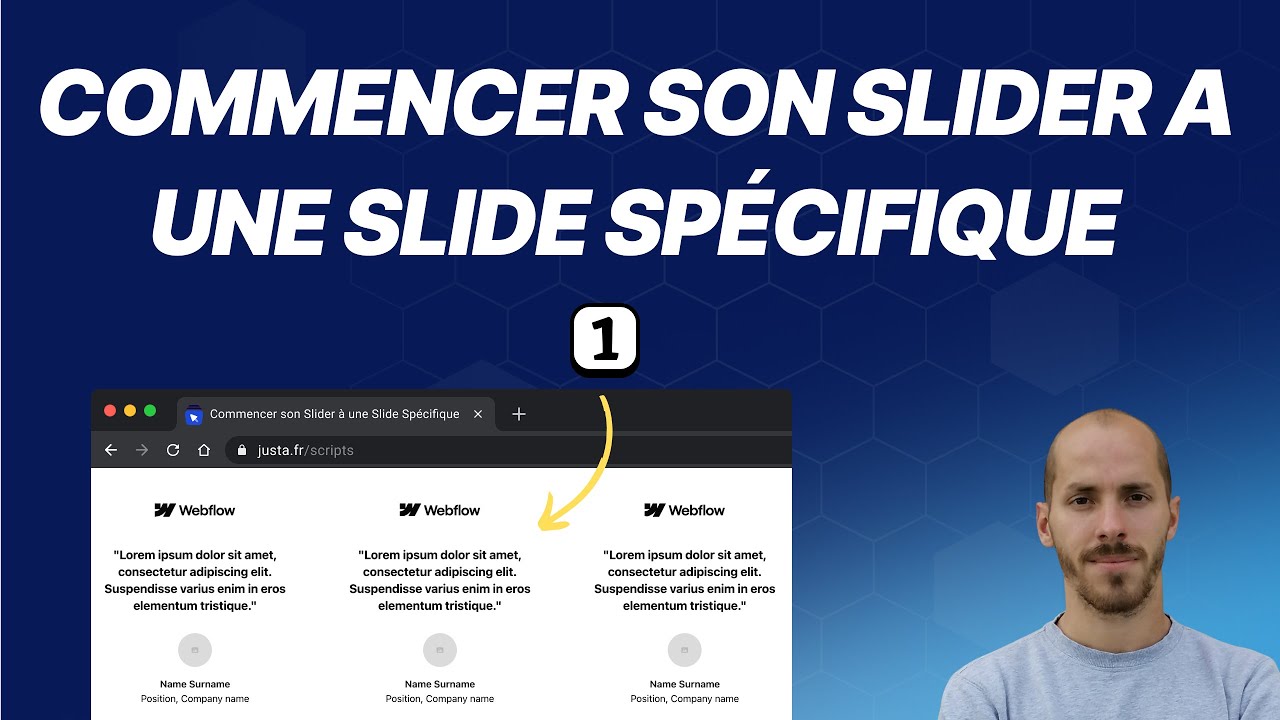 Slider Webflow : Faire commencer son slider à une Slide spécifique ...