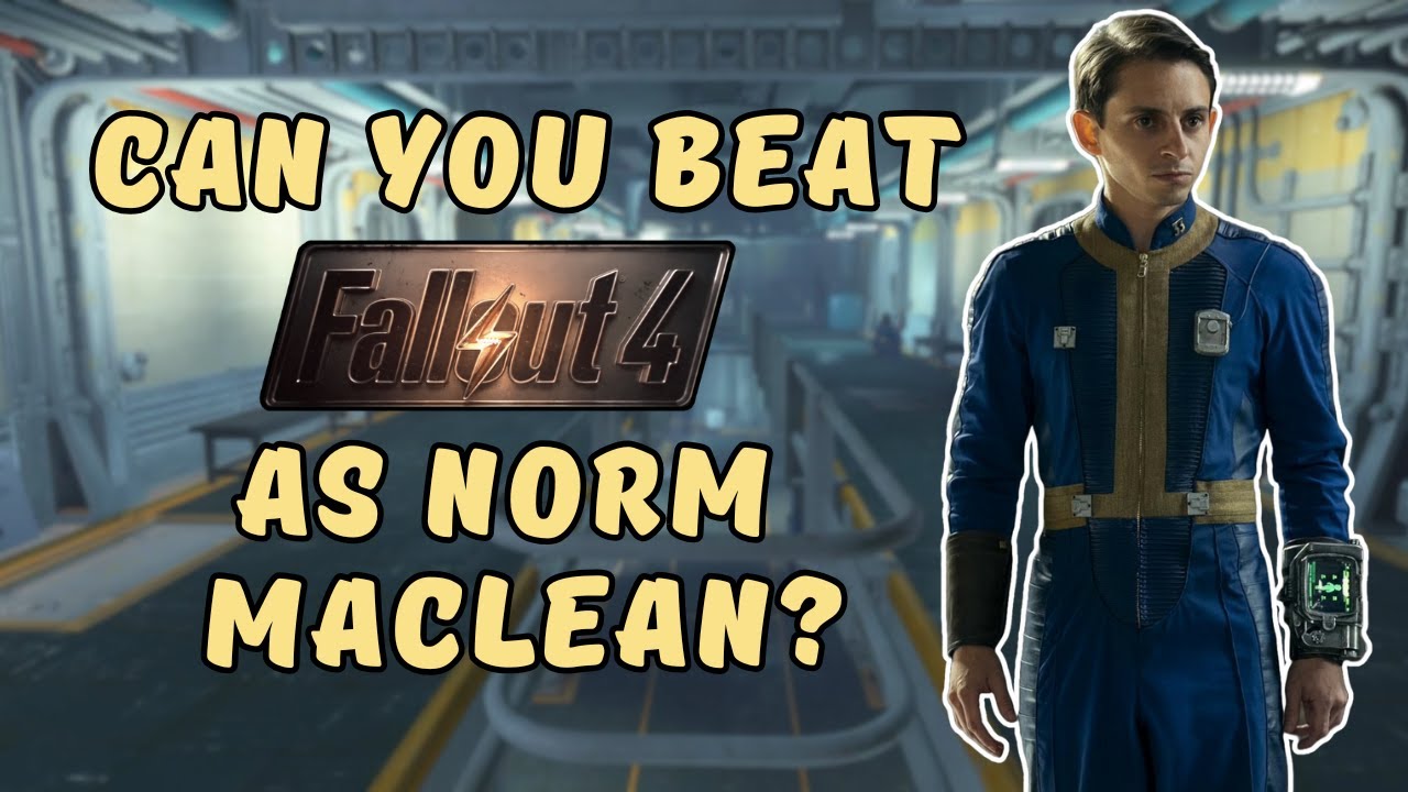 Can You Beat Fallout 4 As Norm MacLean? - YouTube