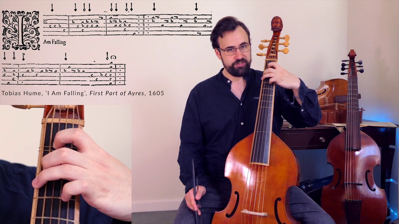 Viola da Gamba Tutorial No. 12: An introduction to tablature - YouTube