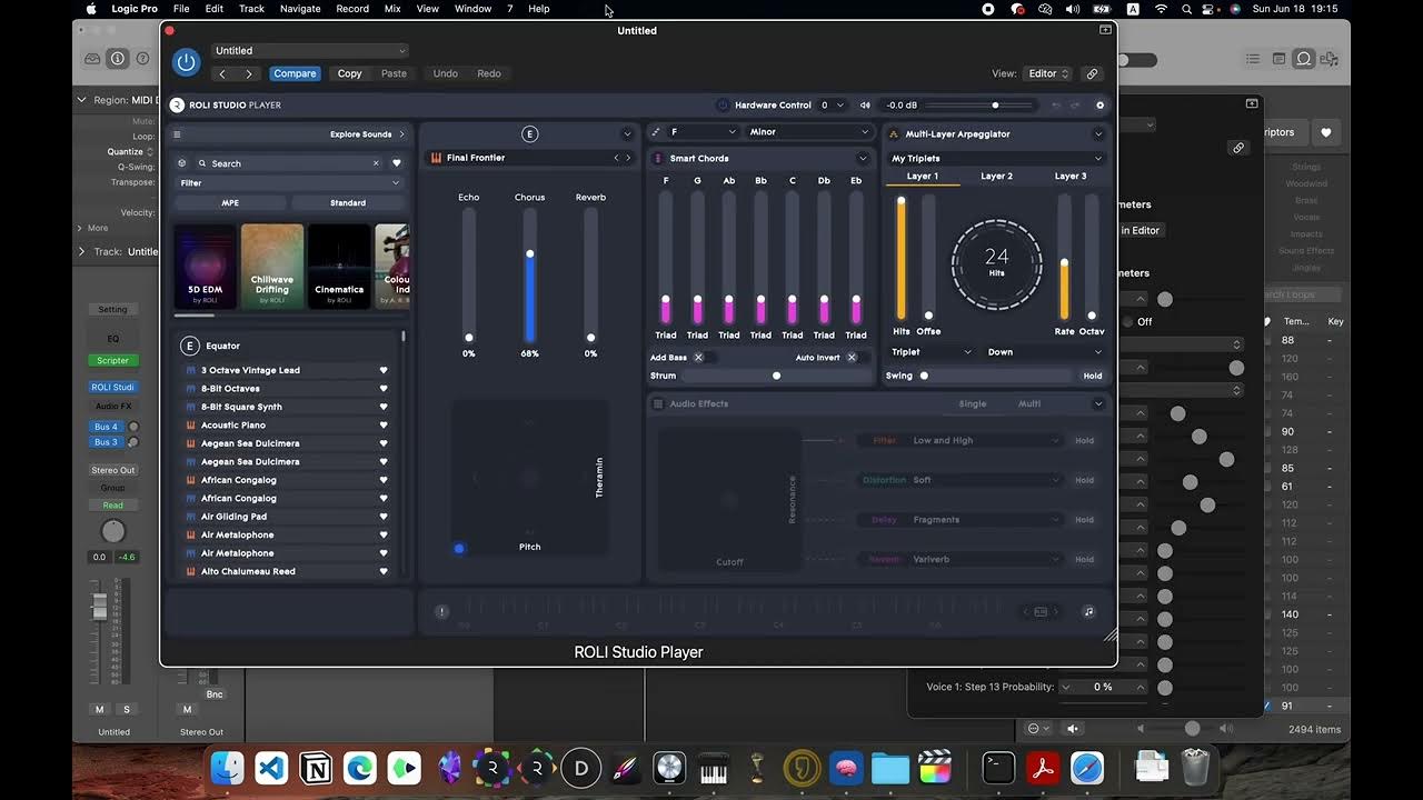chatGPT 와 Logic pro x 의 scripter 를 이용하여 음악만들기 (how to produce chatGPT music?) - YouTube