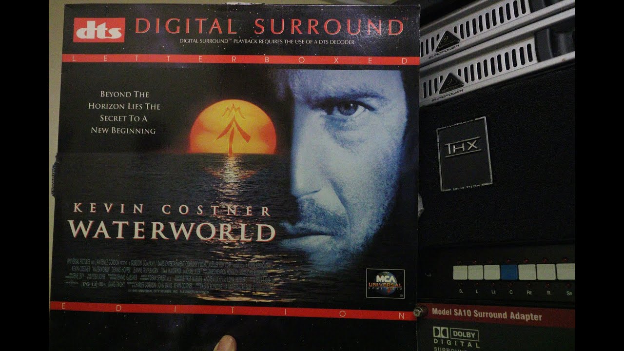 laserdisc waterworld THX/TAP dts lucasfilm ltd THX sound system JBL ...